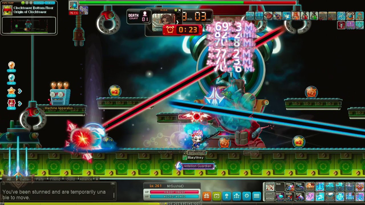 Maplestory | Grinding for Hexa-Matrix skills - YouTube