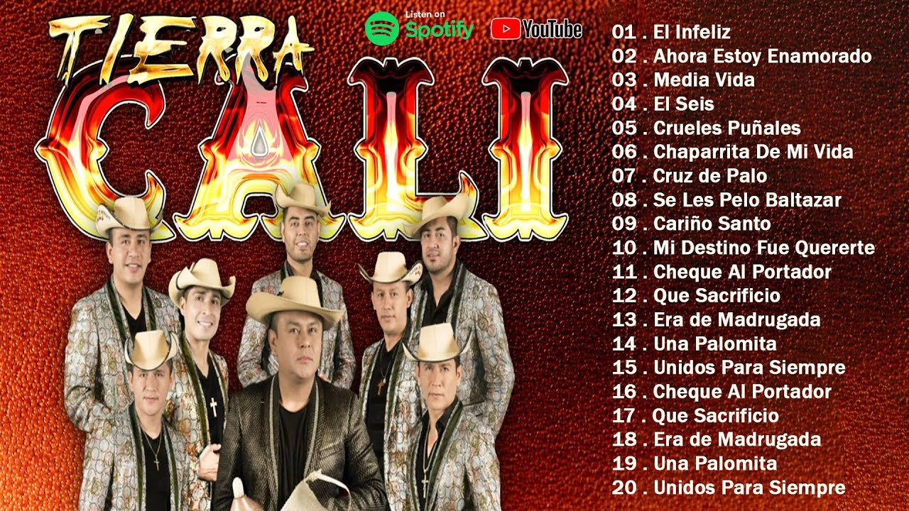 Tierra Cali 20 Grandes Exitos - Lo Mas Nuevos 2024 - Puro Tierra ...