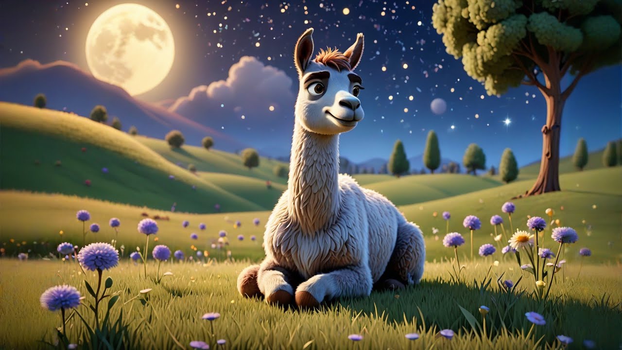Llama’s Lullaby Under the Stars + More Nursery Rhymes & Kids Songs ...
