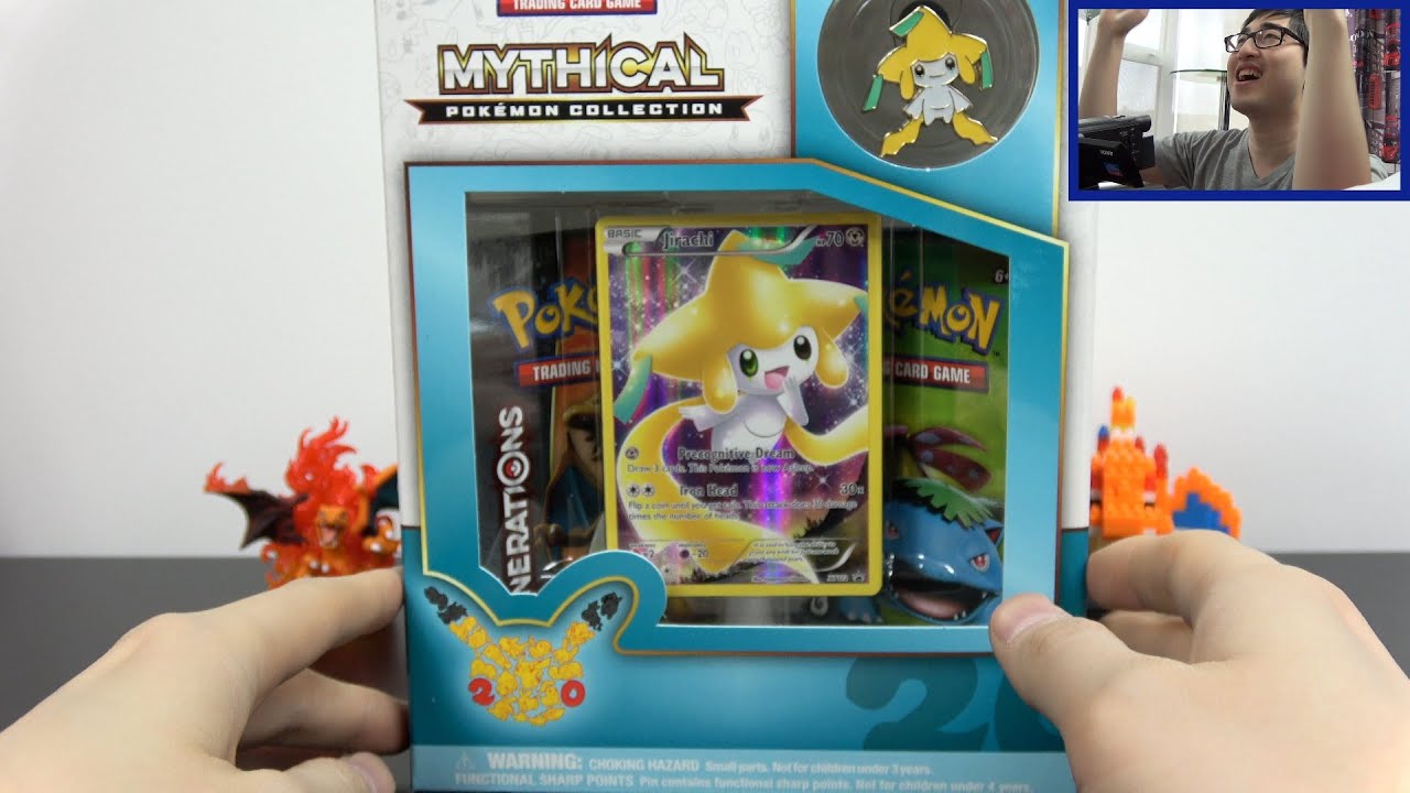 Opening a Jirachi Mythical Pokemon Collection Box! (4K HD) - YouTube