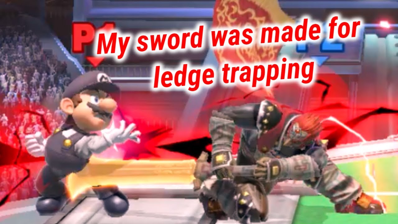 My sword was made for ledge trapping - YouTube
