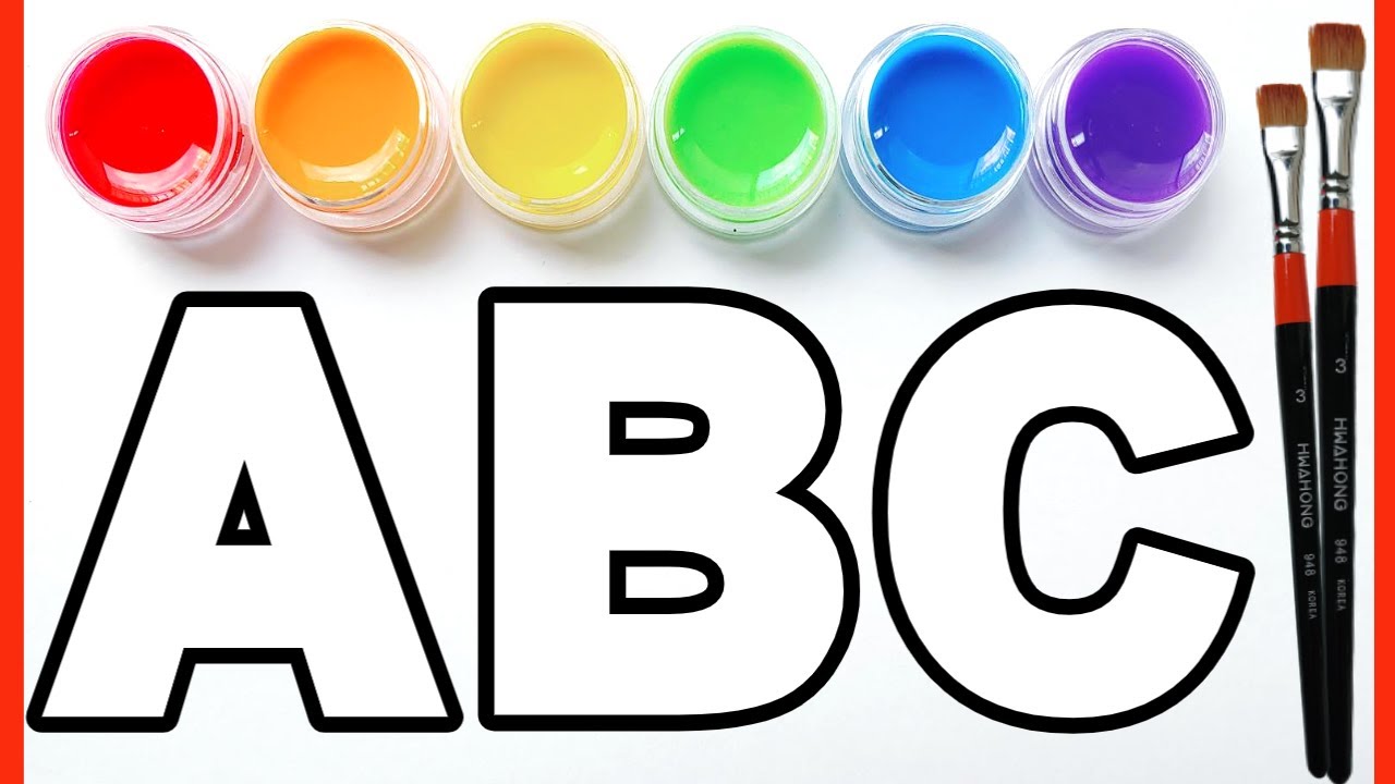 유아와 아이들을 위한 알파벳 쓰기와 읽는 방법 배우기 모음 Abcd 알파벳 쓰기 Abcd Abc Song A To