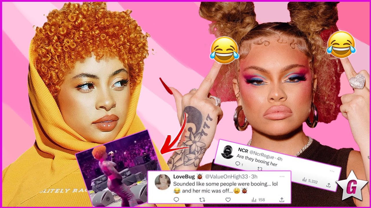 Ice Spice GETS Booed Off Stage AFTER Dissing LATTO 😂 - YouTube