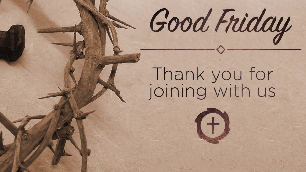 Good Friday Meditation - YouTube