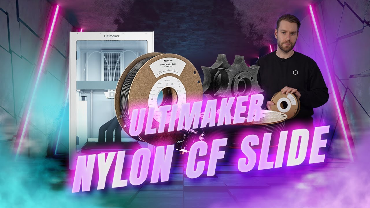 🚀 UltiMaker Nylon CF Slide für extreme Beanspruchung - YouTube