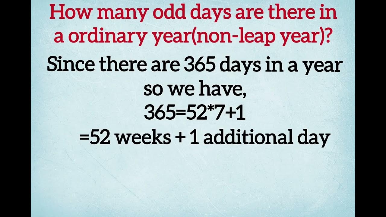 ||Calendar problems|| Lets learn from basics - YouTube