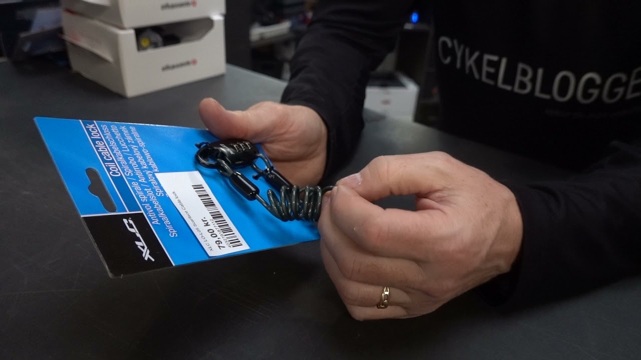 XLC LO-L05 Scarface Cable lock - YouTube