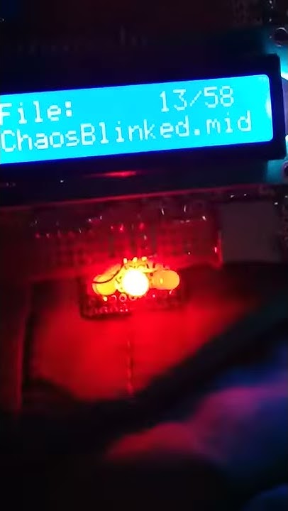 arduino midi player - YouTube