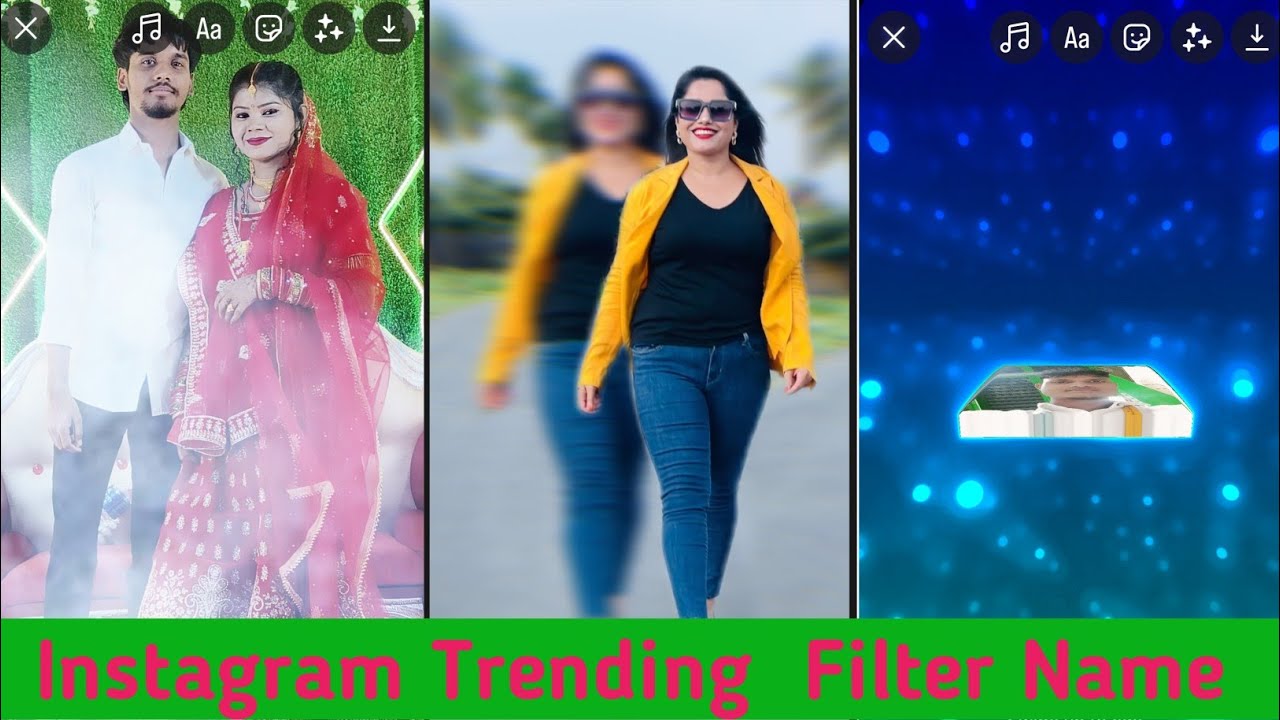 Instagram trending filter 2024 | Instagram trending reels editing | new ...