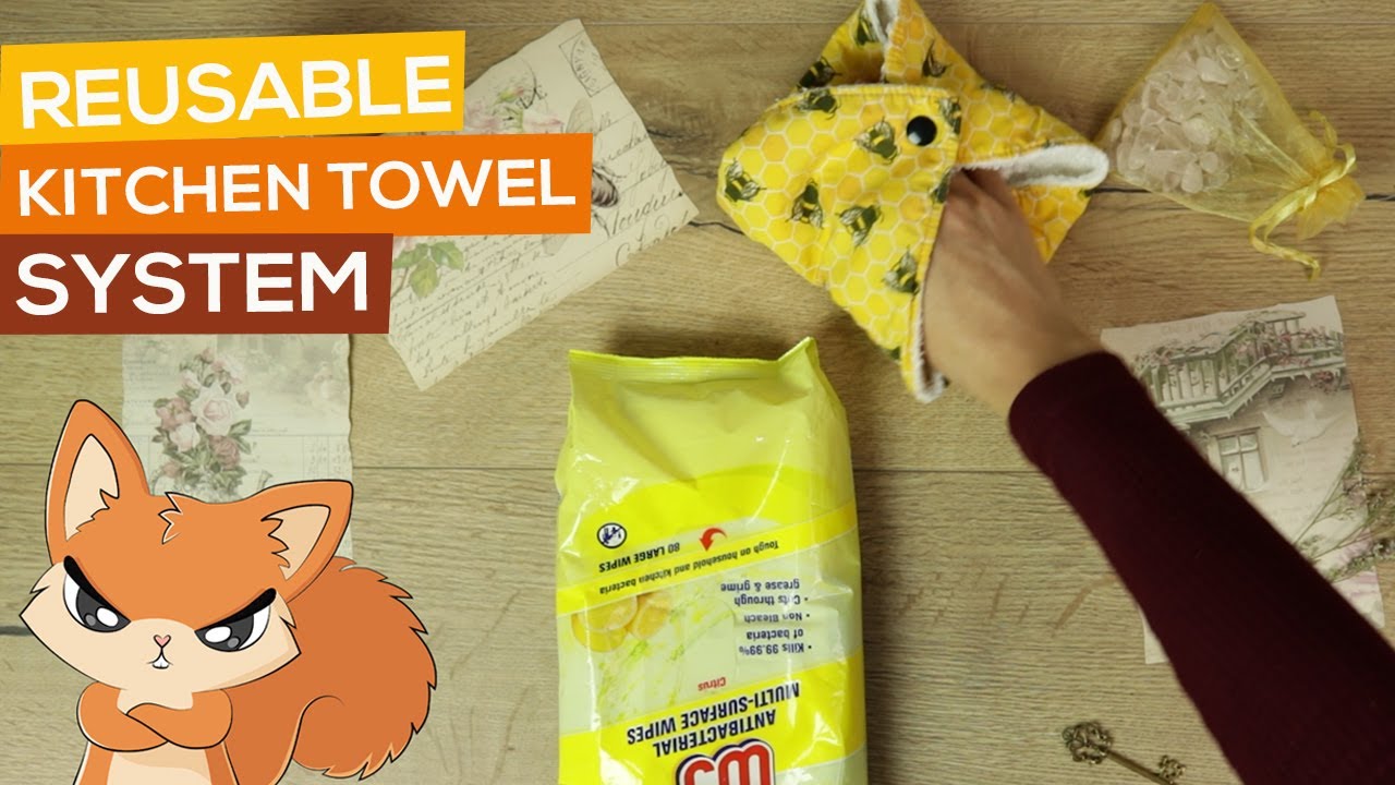 How To Switch To Fabric Kitchen Towels - The Ultimate Reusable Kitchen ...