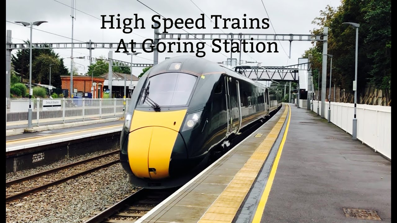 HIGH SPEED TRAINS AT GORING STATION 2020 - YouTube