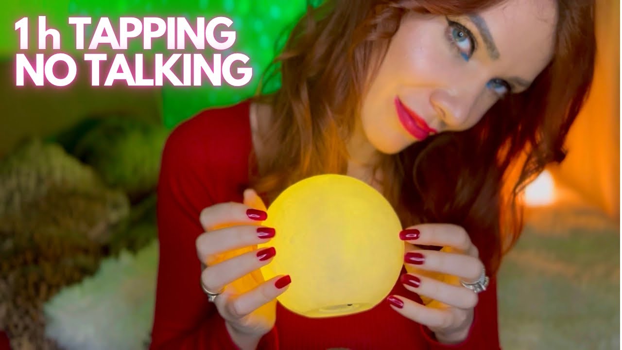 ASMR 1h of TAPPING NO TALKING for STUDY, WORK, SLEEP, RELAX - YouTube