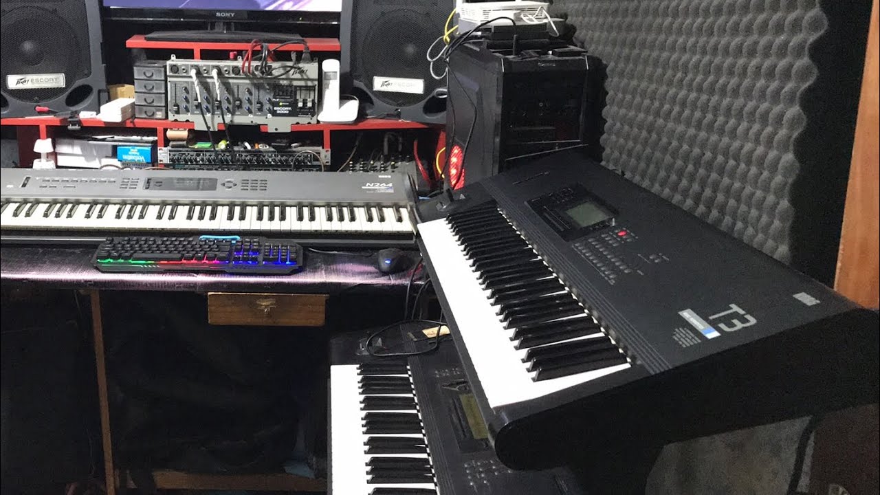 Korg M1 N264 y T3 - YouTube