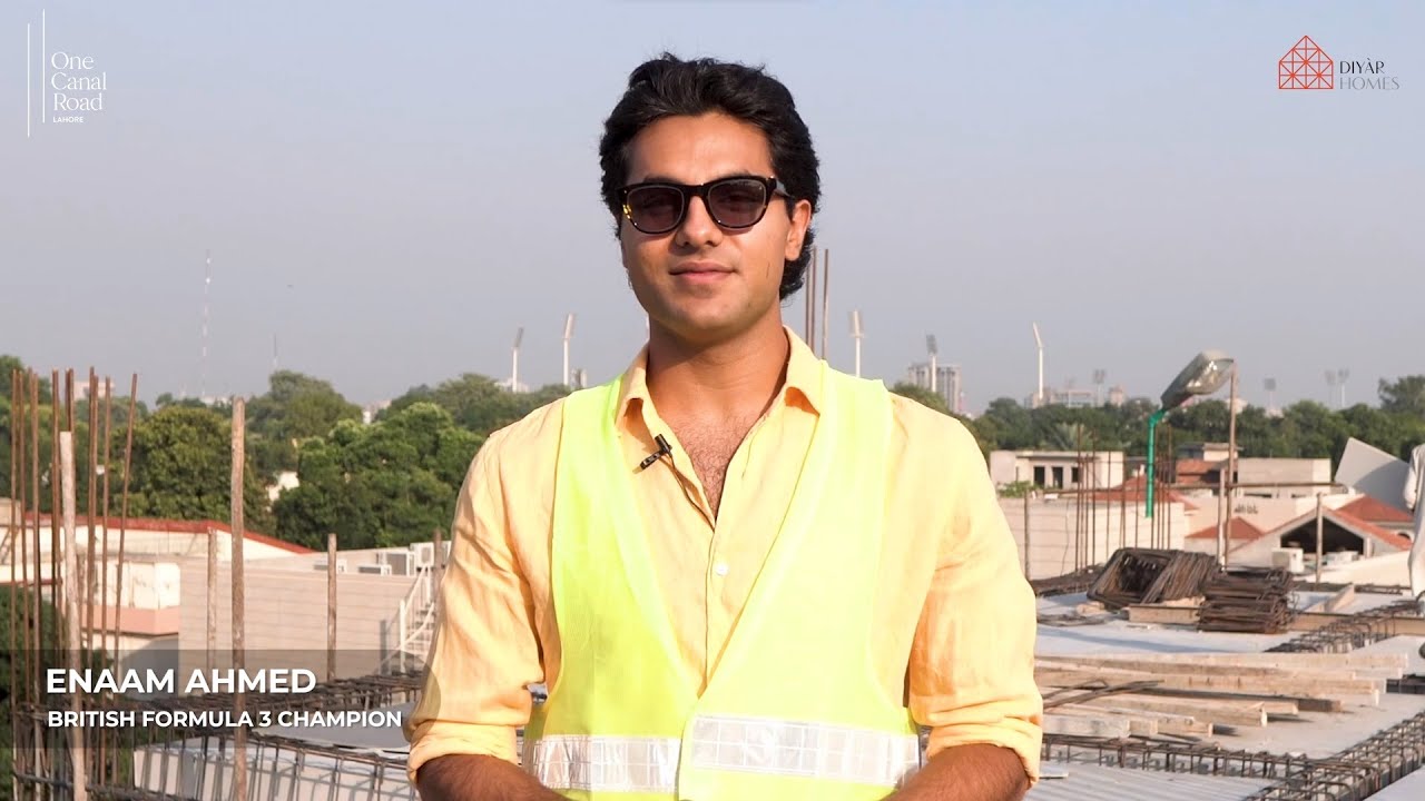 Rising Racing Star Enaam Ahmed visits ONE Canal Road, Lahore - YouTube