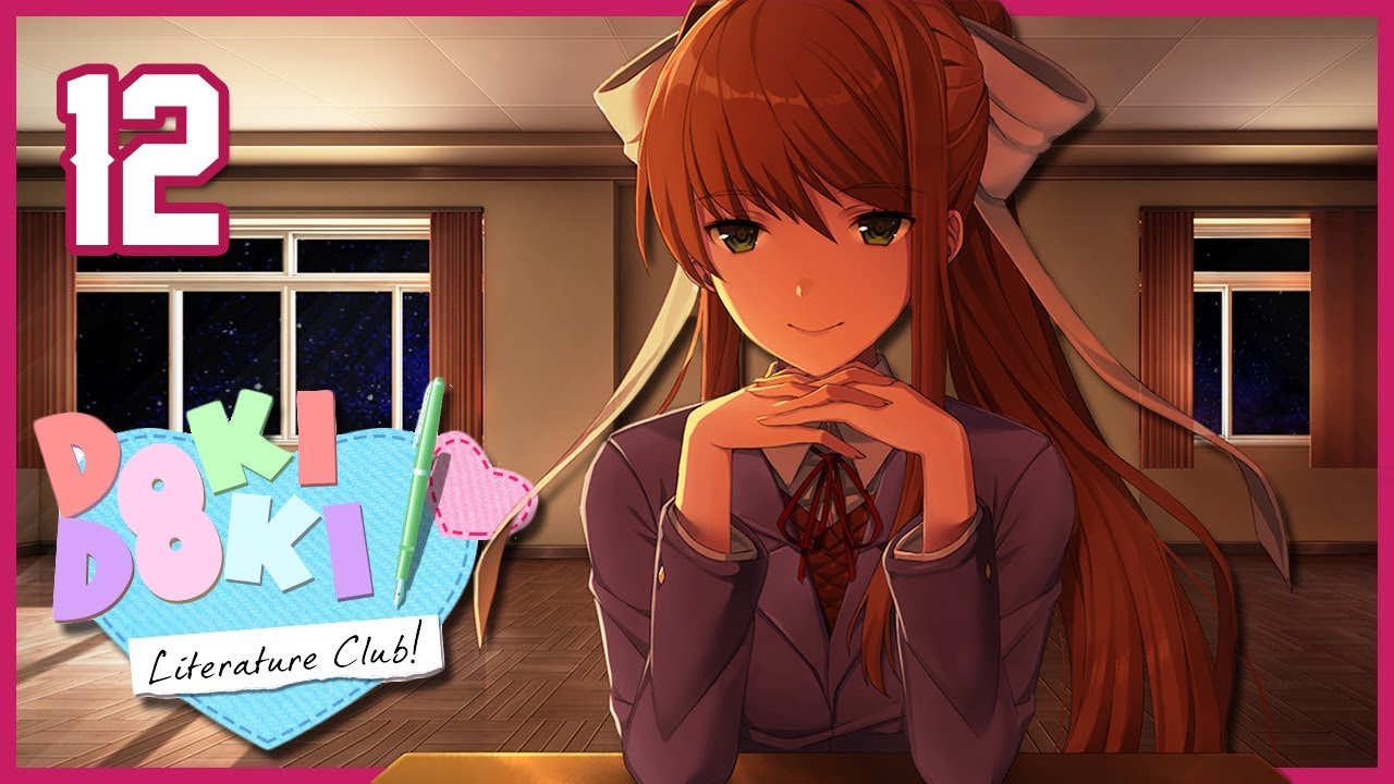 Let's Play Doki Doki Literature Club Blind Part 12 - Eternity [PC ...