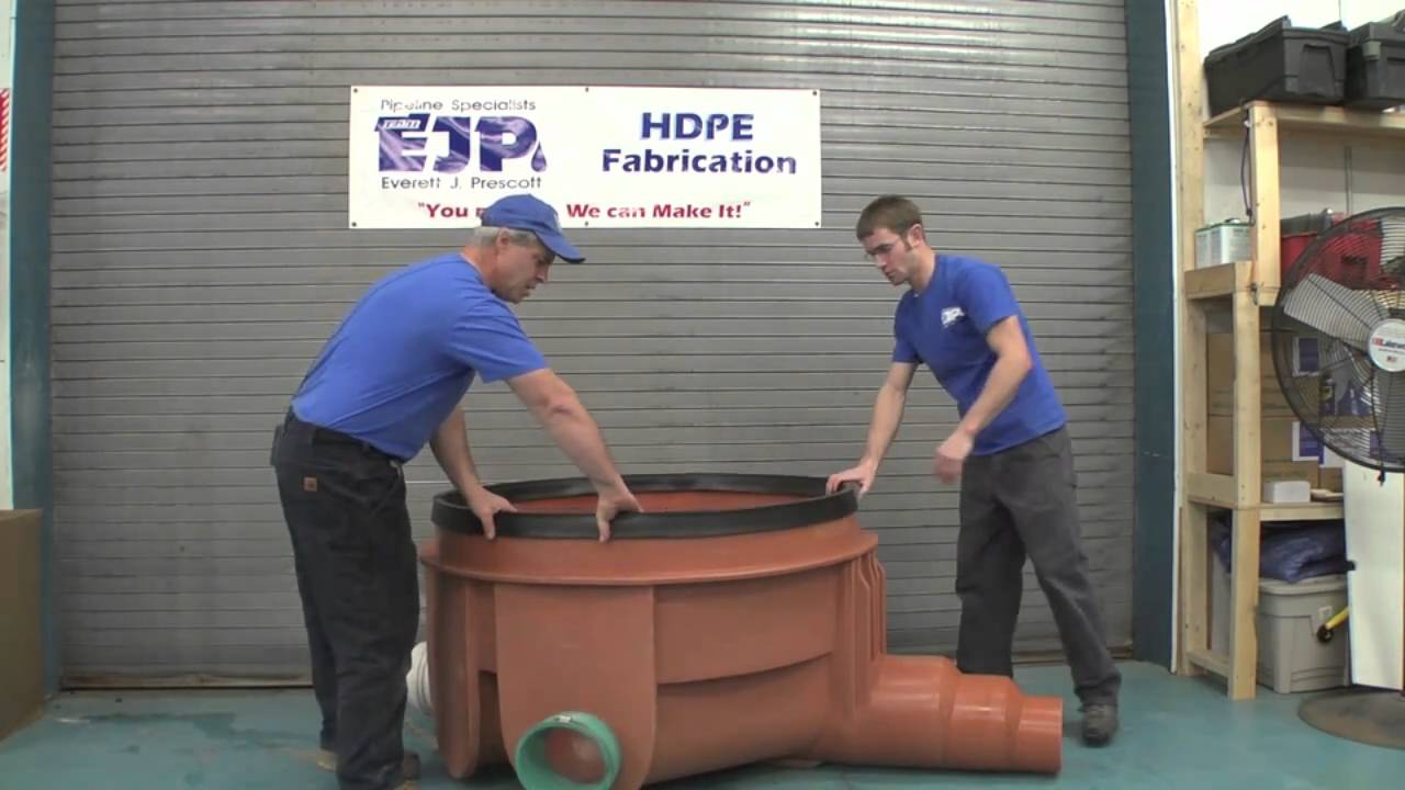 PPF Introduces Rhino Polyethylene Manholes - YouTube