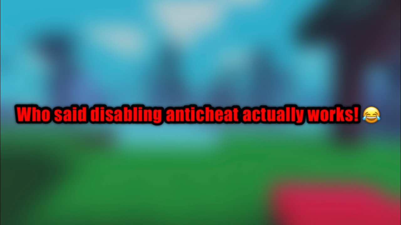 Who said disabling anti cheat actually works 😂 - YouTube