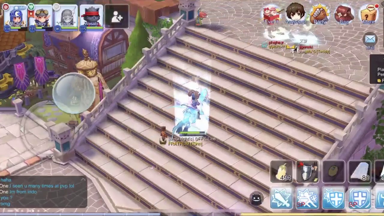 BYE2 Holy Avenger ! ROYAL GUARD Sacri (PALADIN) Dagger type PVP test ...