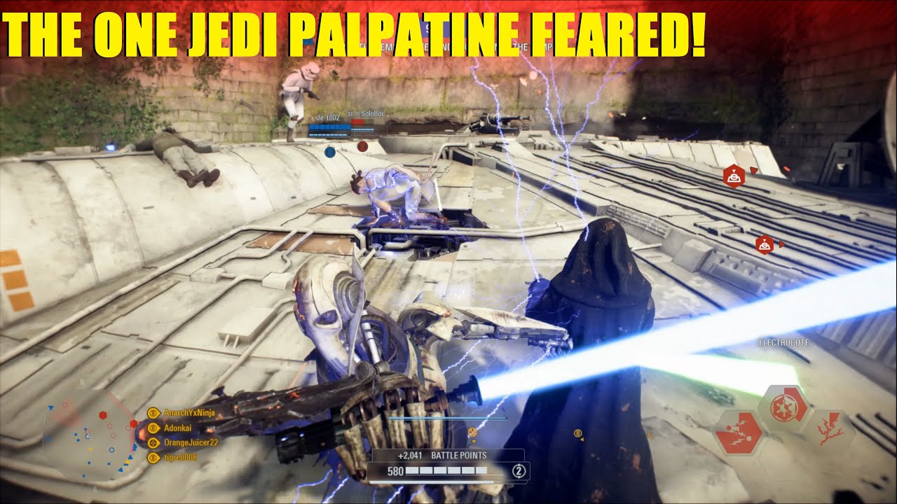 Star Wars Battlefront 2 - The one Jedi Palpatine actually feared! Grand ...