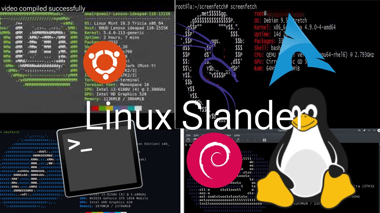 Linux/GNU Slander - YouTube