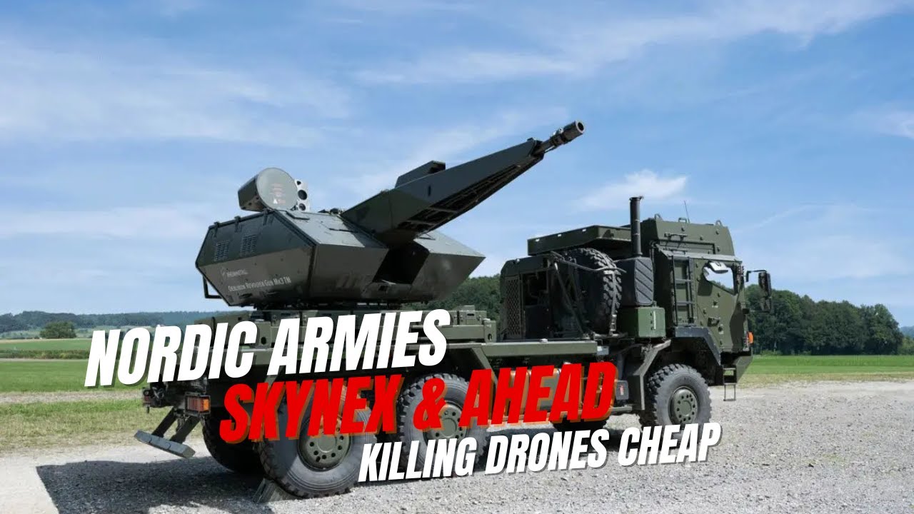 Skynex & AHEAD: How 35mm Guns Became the Nightmare of Drone Swarms ...