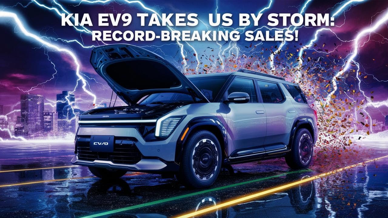 Kia EV9 Takes US by Storm: Record-Breaking Sales! - YouTube