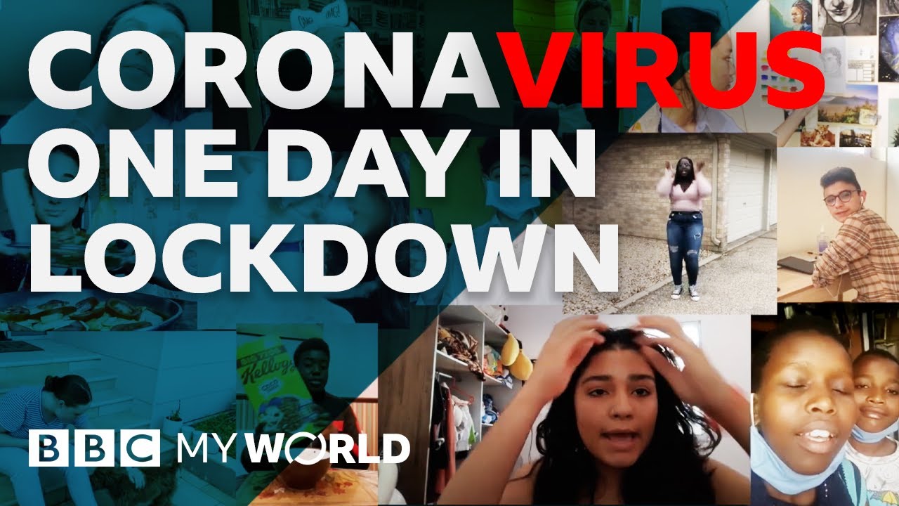 A day in lockdown life - BBC My World - YouTube