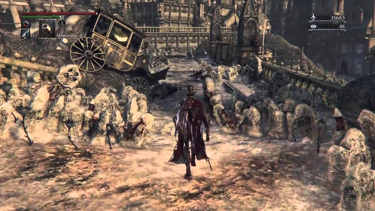 Bloodborne™ | CONSTABLE'S GLOVES LOCATION - YouTube