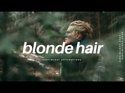Golden Blonde Body & Facial Hair―∎ affirmations