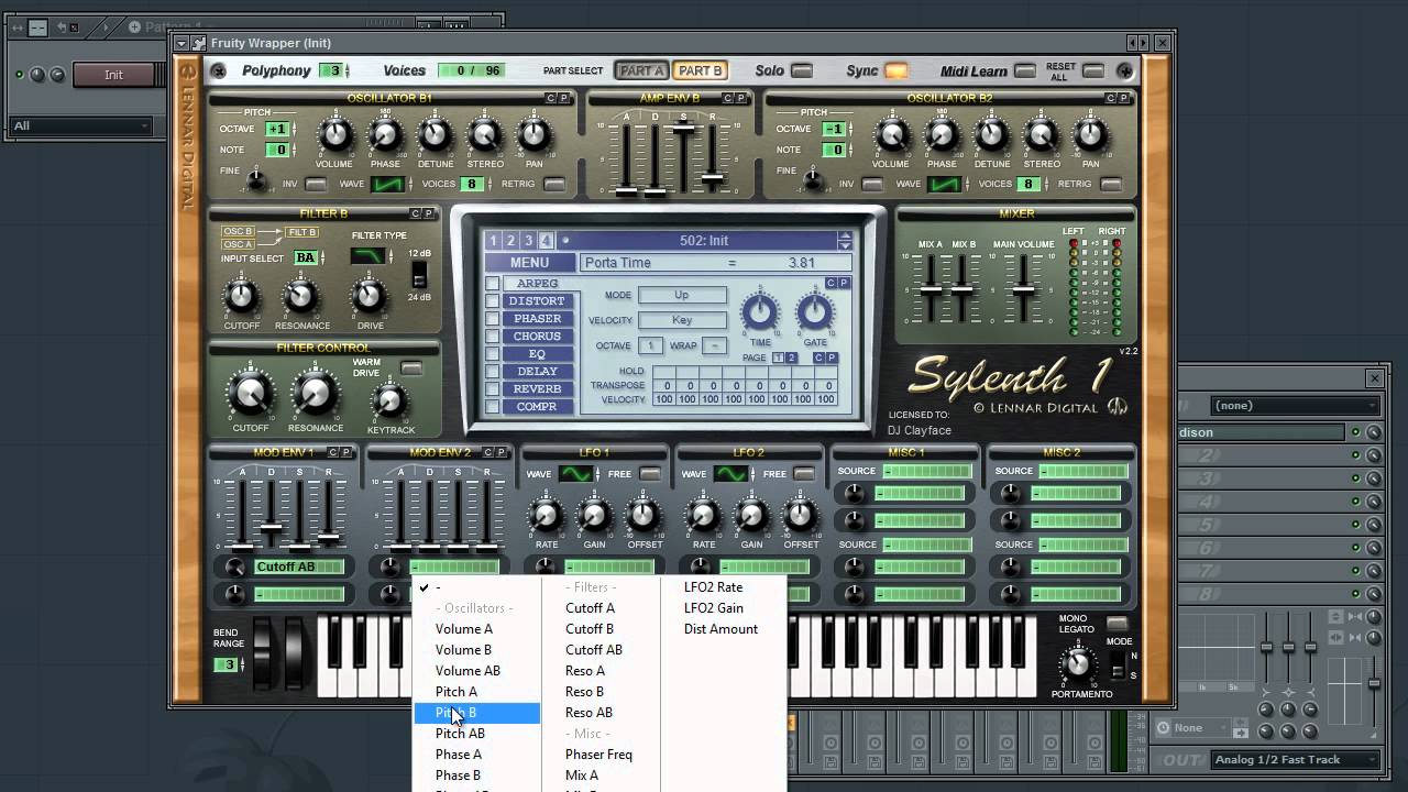 Sylenth1 Saw Tutorial With Commentary - YouTube