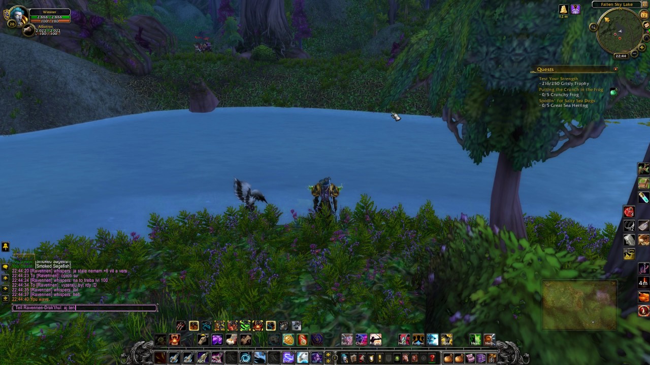 World Of Warcraft Ashenvale Pvp Youtube