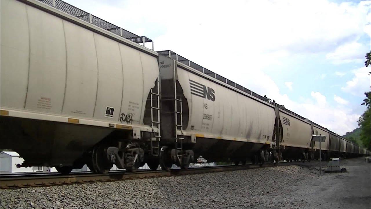 CREX GEVO Trails on NS 51T at Elliston, VA - YouTube