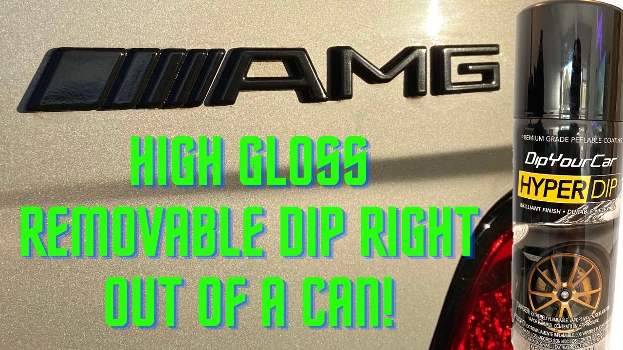 Change The Look Of Your Car With High Gloss HyperDip™ (Gloss Dip Right ...