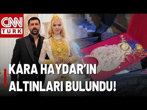 66 Bilezik, Metrelerce Zincir, Döviz ve Pasaport: Kara Haydar'ın Düğün Takıları Bakın Nereden Çıktı?