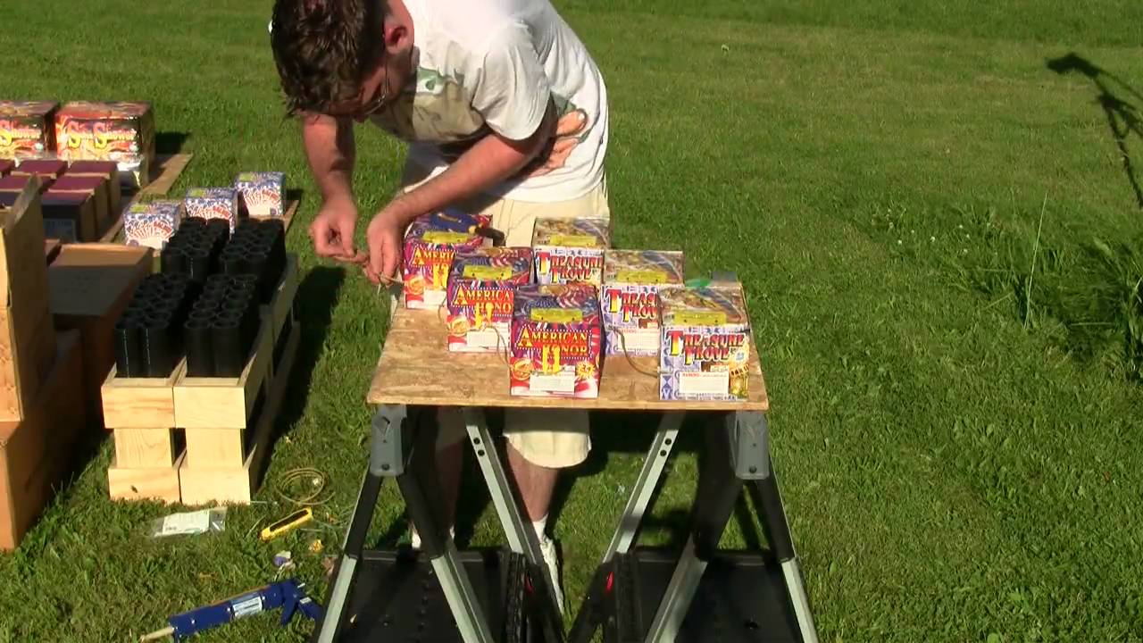 Making Firework Finale Boards - YouTube