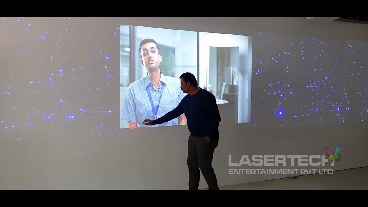 Interactive Touch Wall - YouTube