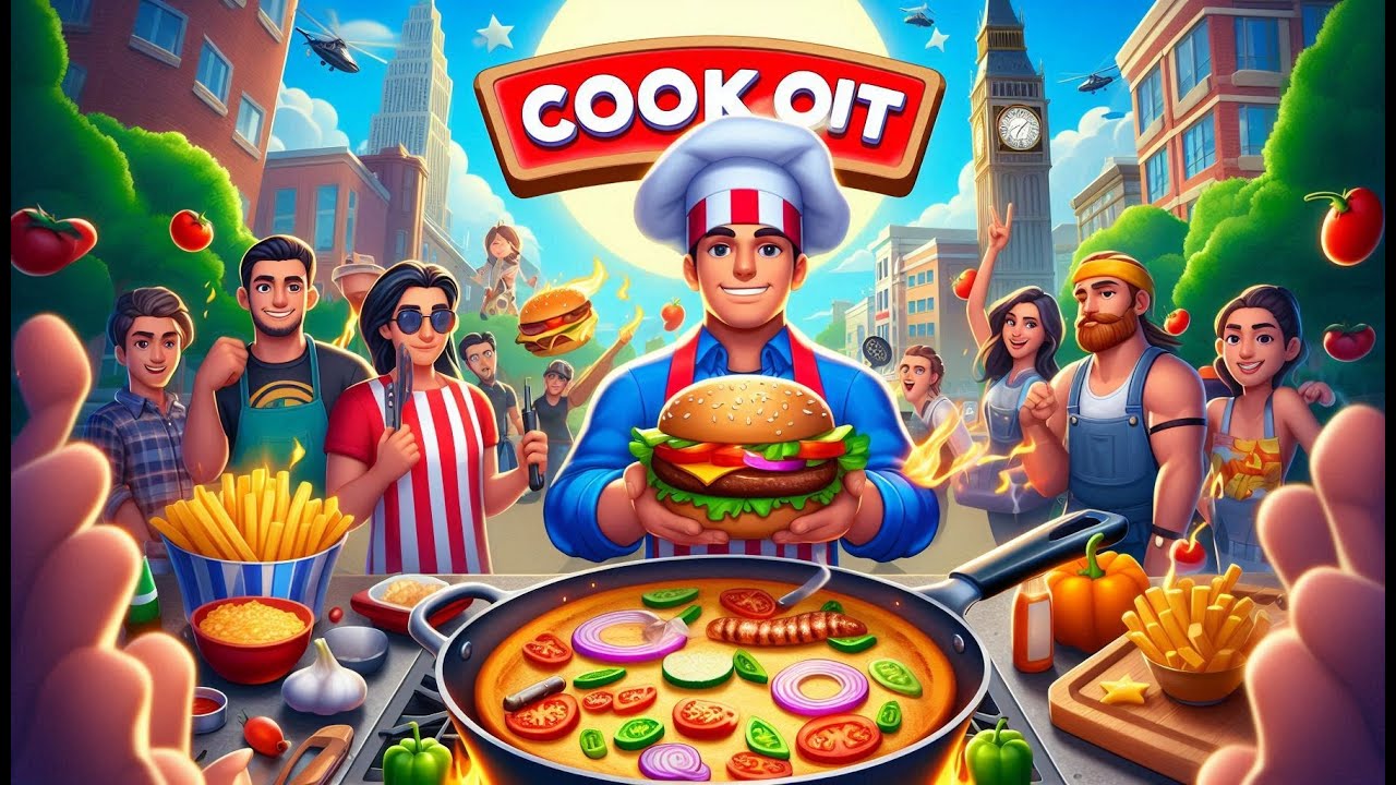 Cook Out VR Multiplayer Gameplay | Crazy Virtual Cooking Action in VR ...