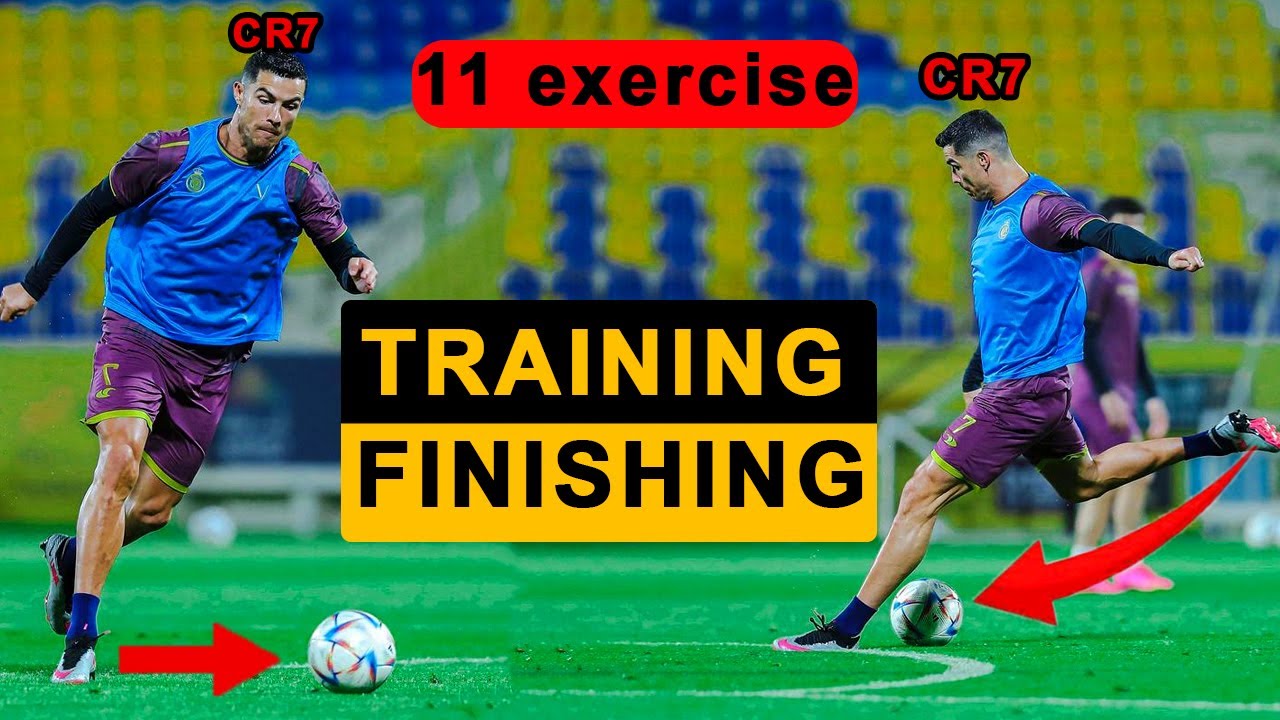 😎🇵🇹SCORE MORE GOALS | 11 exercise finishing football training programme ...