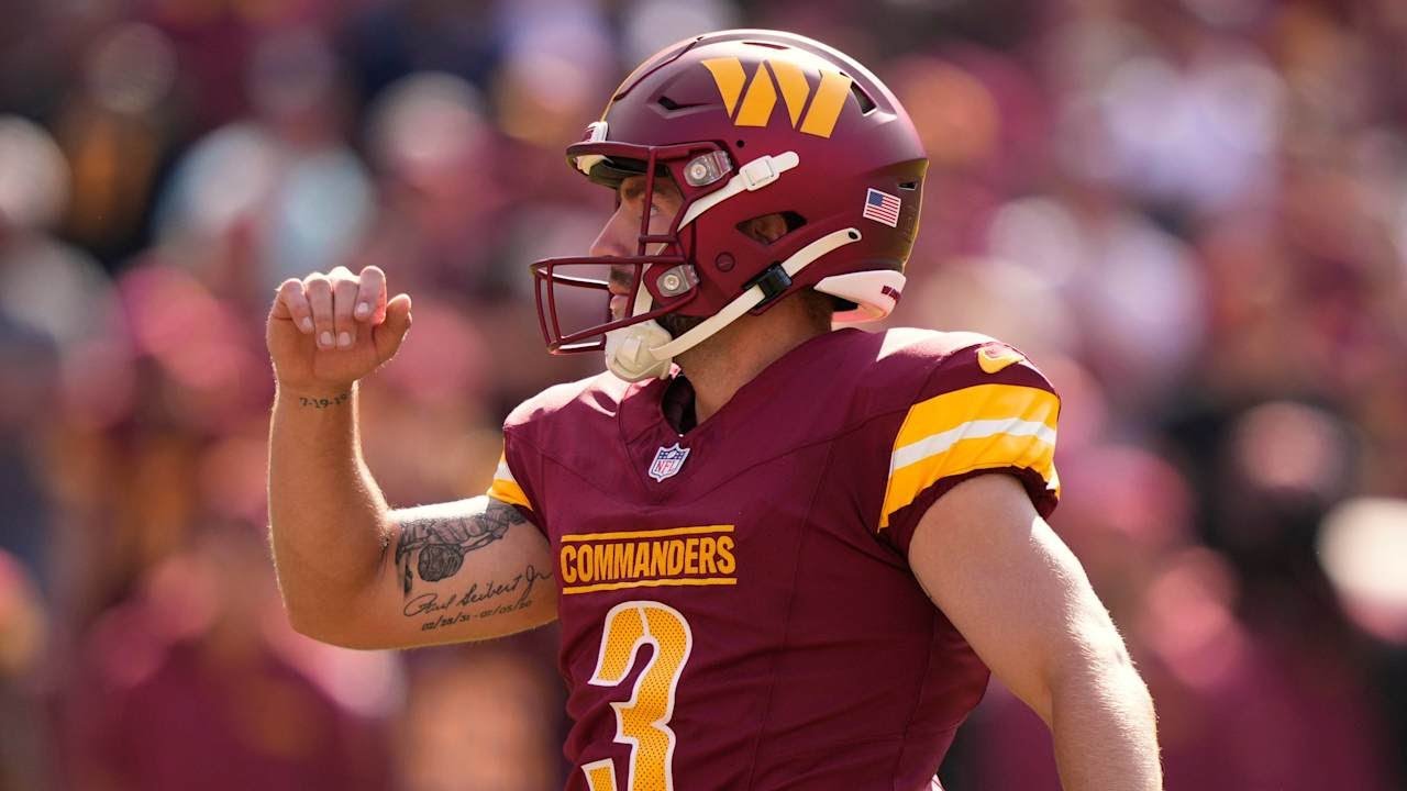Washington Commanders Place Austin Seibert On IR + Sign Chris Rodriguez ...