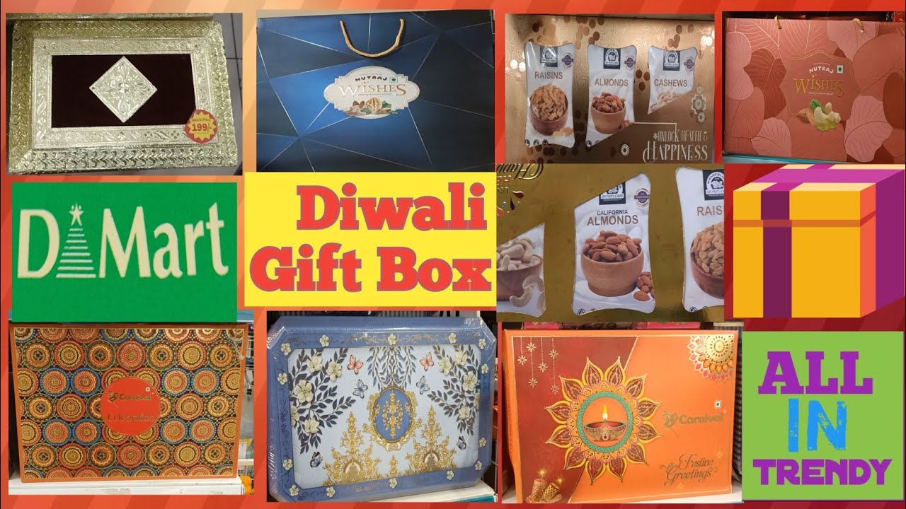 D Mart | Diwali gift box | Diwali gift ideas | @allintrendy - YouTube