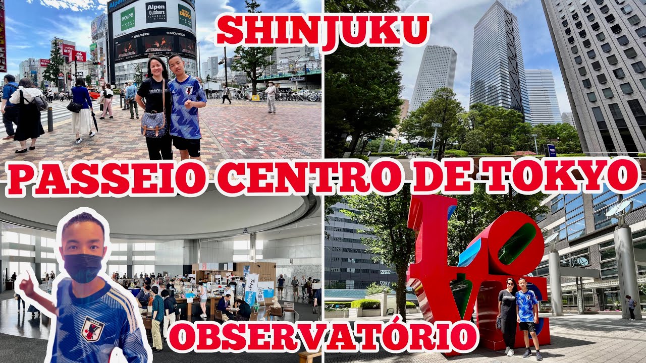 CENTRO DE TOKYO / SHINJUKU / OBSERVATÓRIO DA PREFEITURA DE TOKYO #japão ...