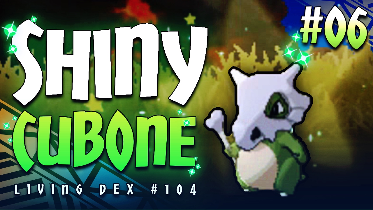 SHINY CUBONE! THE CABINETS SHINED! - Shiny Living Dex #104 - Pokémon ...