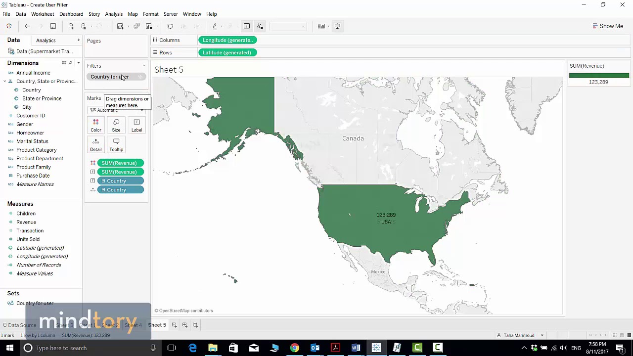 Tableau Tips and Tricks: Create User Filter - YouTube