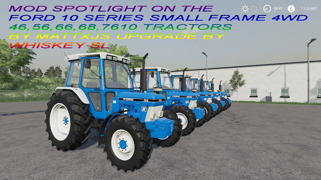 farming simulator 19 MOD SPOTLIGHT FORD 10 SERIES - YouTube