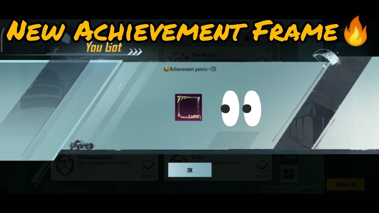 New Achievement Frame🔥Pubg Mobile👍 - YouTube