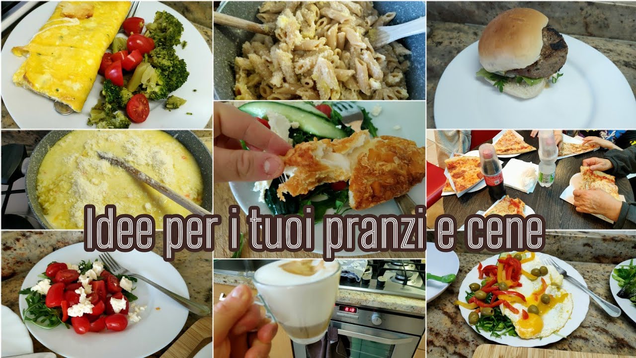 SETTE PRANZI E SETTE CENE | MENU PLANNER | Idee facili e veloci x il ...