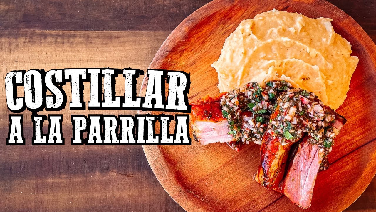 Costillar a la Parrilla con Puré Picante | Slucook - YouTube