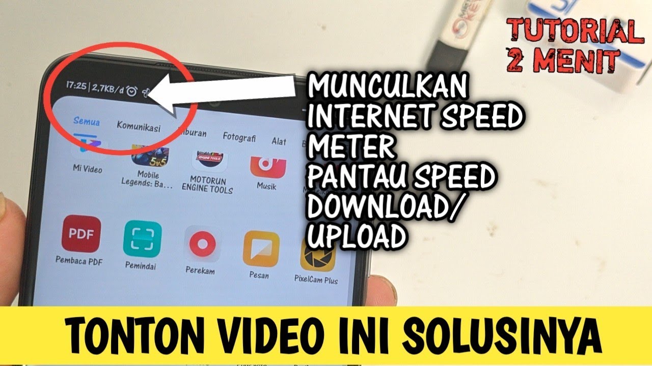 Cara Menampilkan Kecepatan Internet di Hp xiaomi - tutorial 2 menit - YouTube