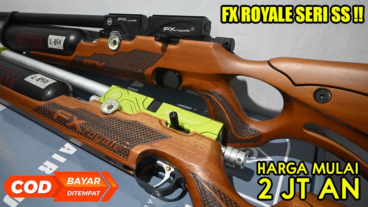 Harga senapan angin PCP BOCAP FX ROYALE 500CC SERI SS terbaru di 2023 ...