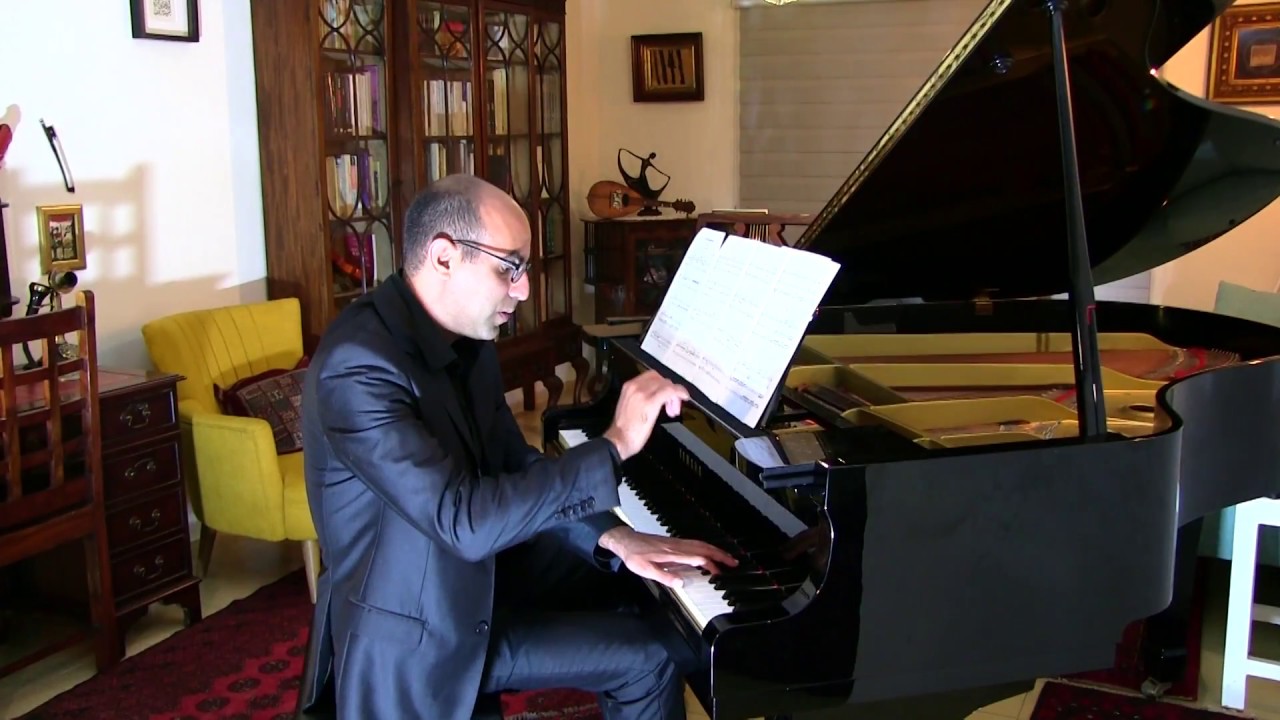 WISAM GIBRAN - "From Silence to Silence", Fadi Deeb (Piano) - YouTube